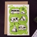 Caravan and Camping Greetings Card - Etsy