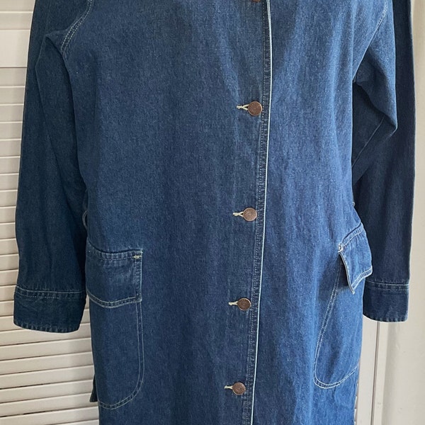 Denim Duster - Etsy