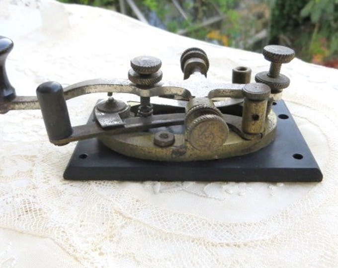 Vintage Menominee Morse Code / Telegraph Key Device / Machine - Etsy
