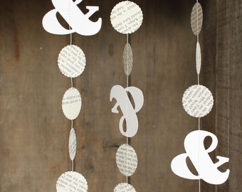 Book Page Garland | Etsy