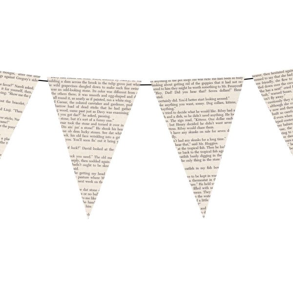 Book Bunting - Etsy UK