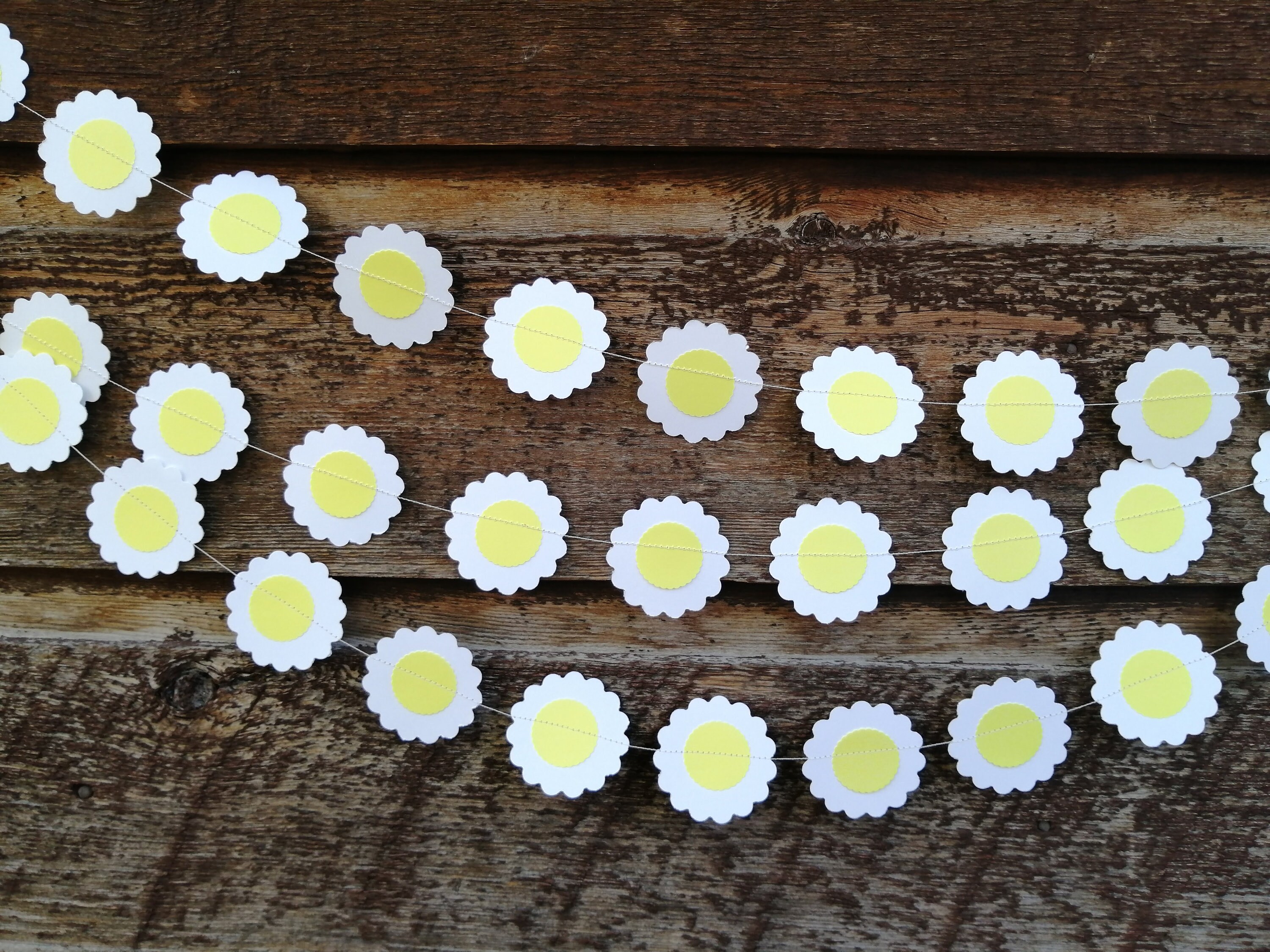Daisy Chain Party Decoration Daisy Garland Flower Garland | Etsy