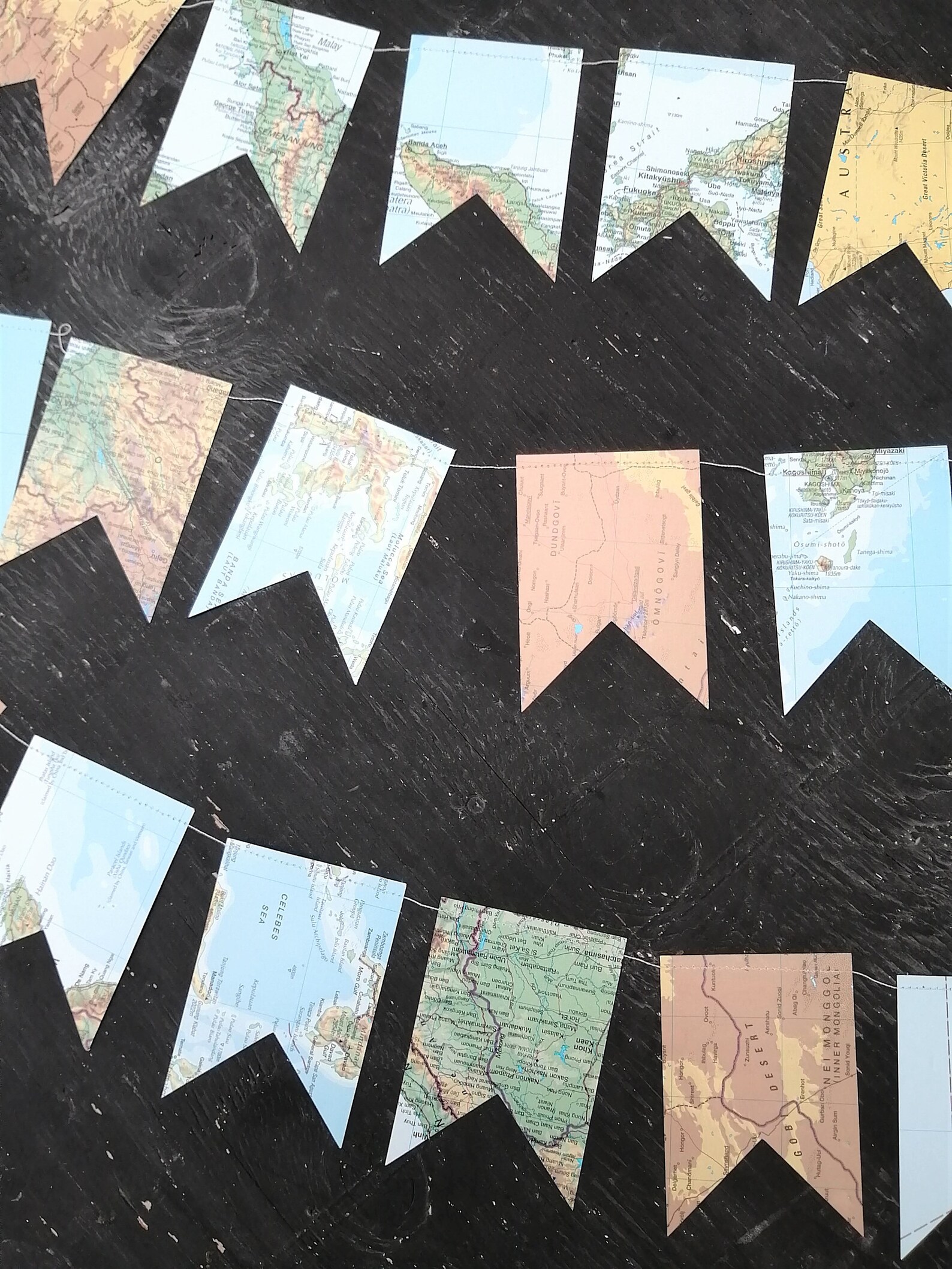 Adventure Awaits Party Decorations Package Map Paper | Etsy