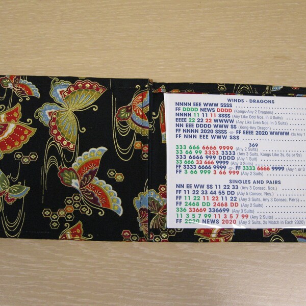 Mahjong Card Cover - Etsy