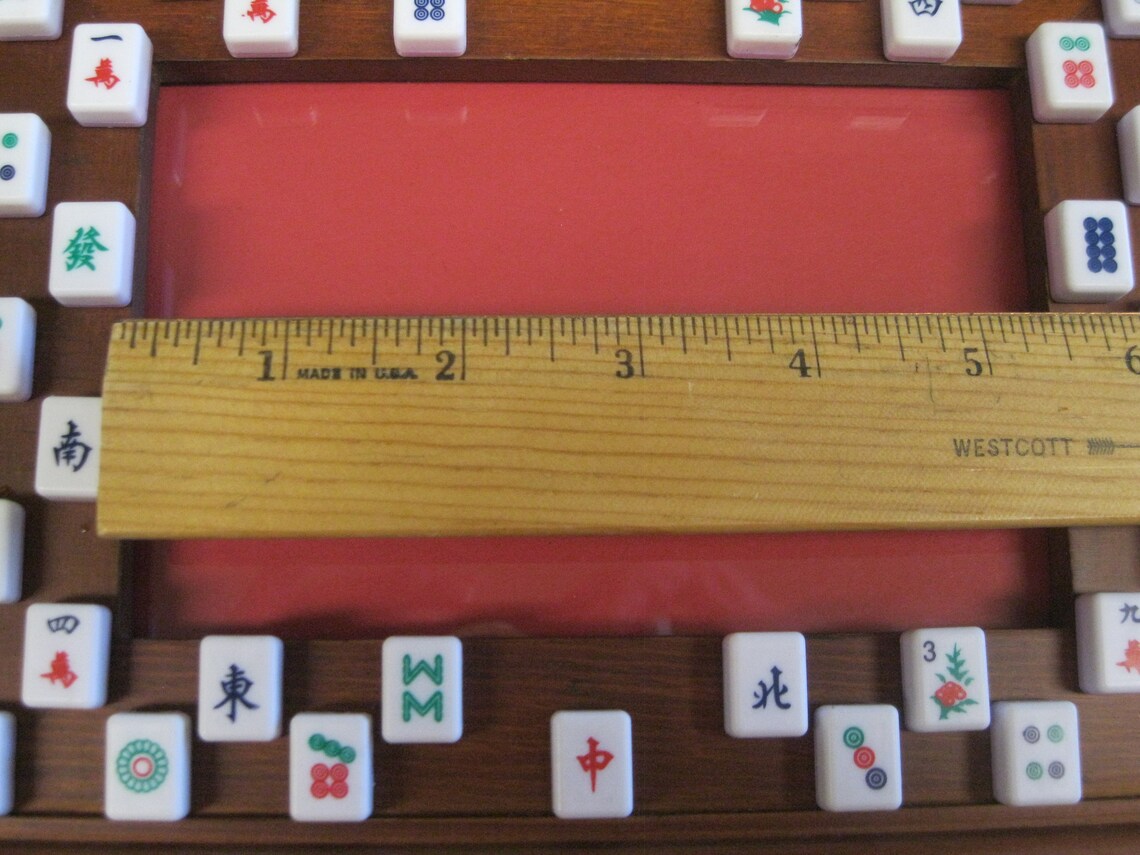 Mahjong Frame Using Mini Mahjong Tiles - Etsy