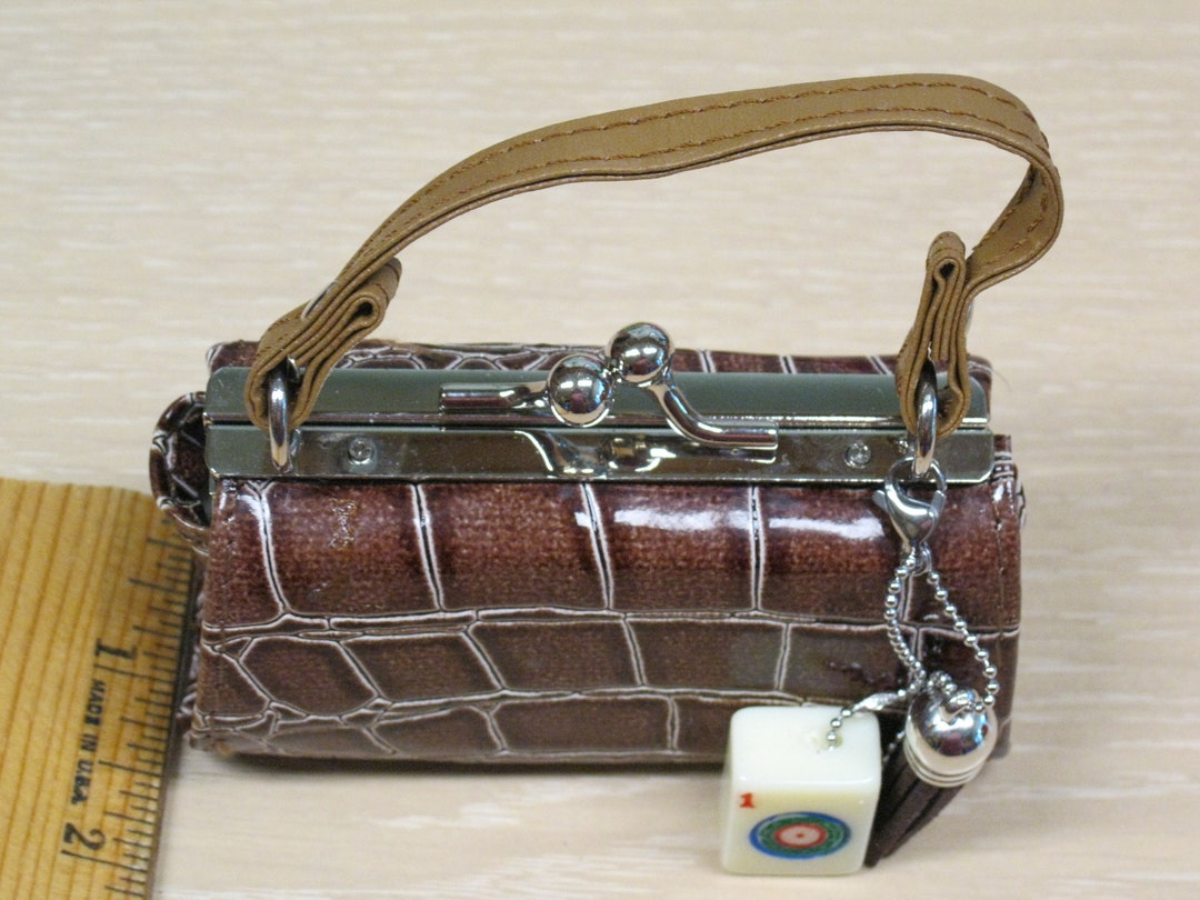 Mini Mahjong Coin Purses With Removable Charm - Etsy