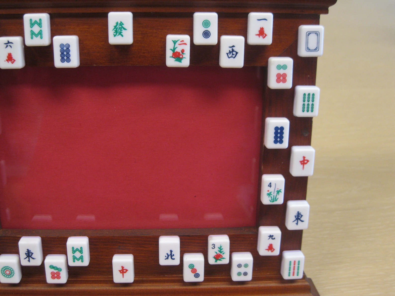 Mahjong Frame Using Mini Mahjong Tiles - Etsy