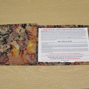 Mahjongg REGULAR PRINT Card Cover - Etsy