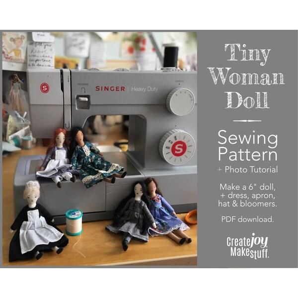 Tiny Doll Pattern - Etsy