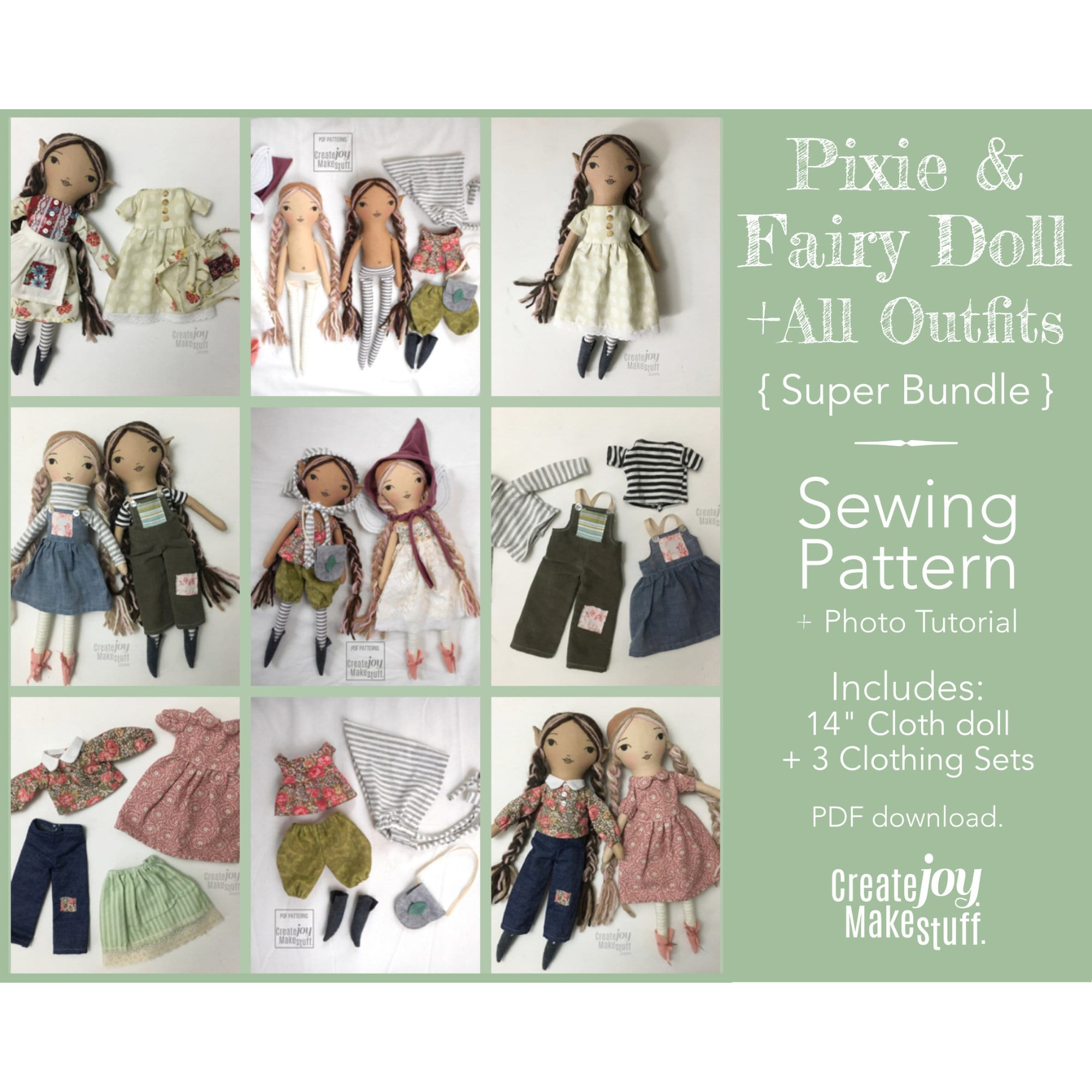 Cloth Fairy Dolls