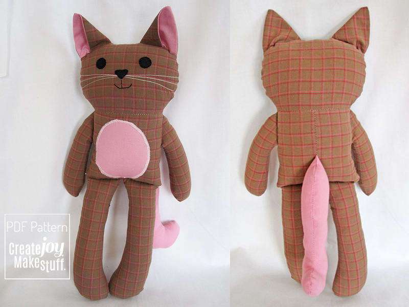 Make 3 Cats Sewing Pattern & Tutorial 3 Pattern Bundle - Etsy Canada