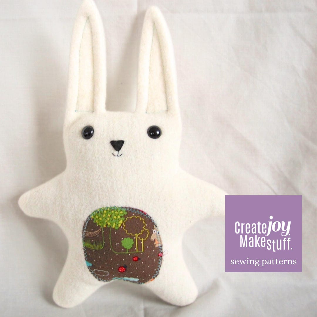 Baby Bunny Sewing Pattern : an Easy Soft Toy Pattern - Etsy