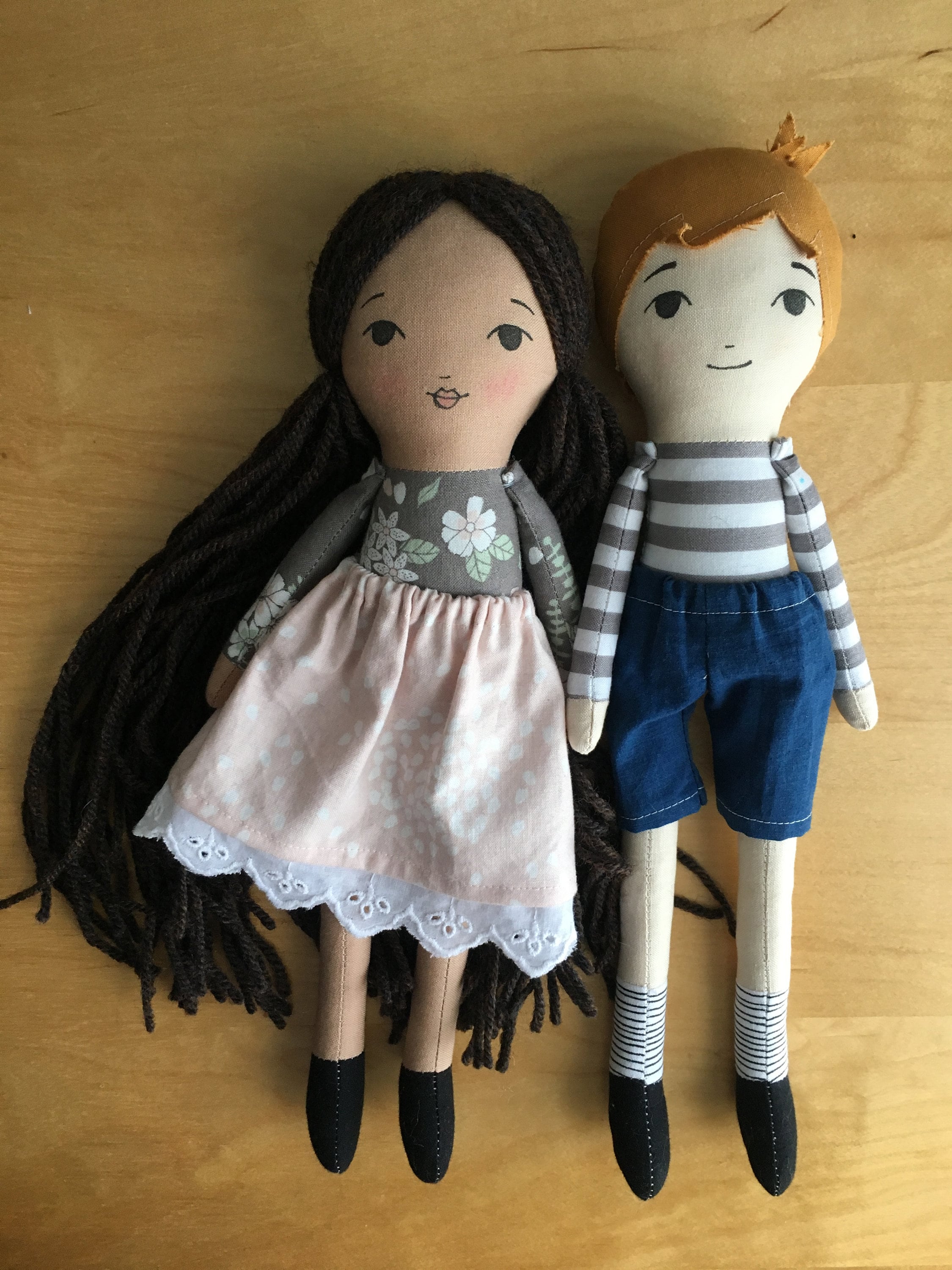 Little Doll Sewing Pattern Rag doll Cloth doll Boy doll | Etsy