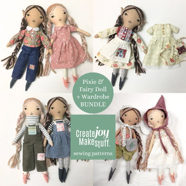Doll Sewing Patterns - Etsy