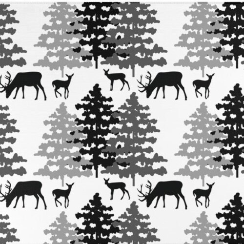 Deer Rug Woodland Nursery Decor Antlers Rug Deer Decor - Etsy