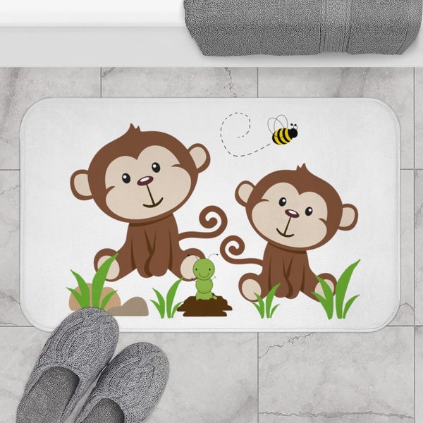 Monkey Bathroom - Etsy