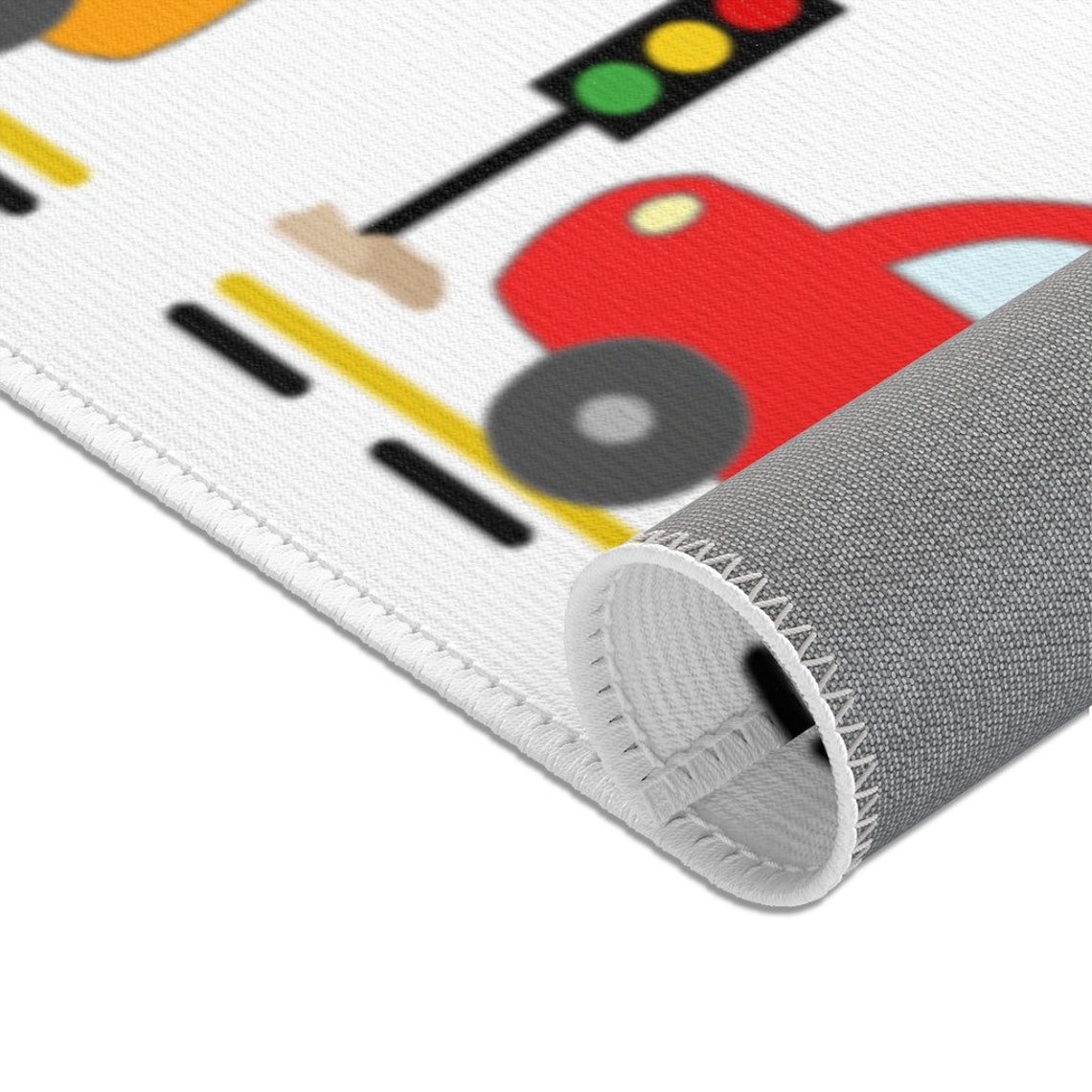 Car Transportion Nursery Area Rug Playroom Play Mat Carpet - Etsy