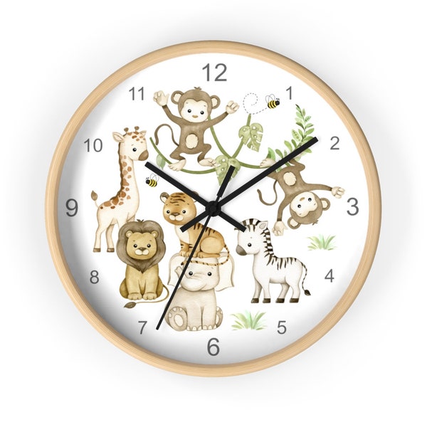 Animals Clock - Etsy