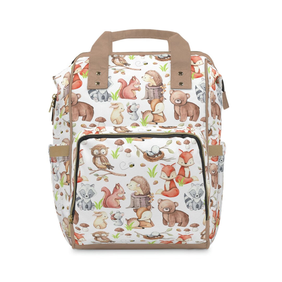 Woodland Forest Animals Neutral Baby Boy Girl Organizer Diaper - Etsy