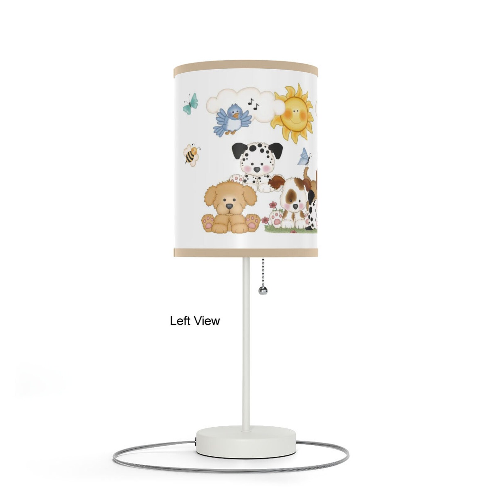 Puppy Dog Table Lamp Lampshade Nightlight Baby Girl Boy Animal - Etsy