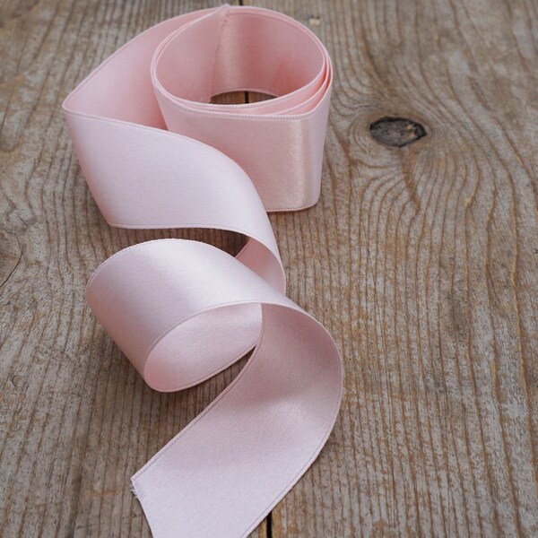 Pink Satin Ribbon - Etsy