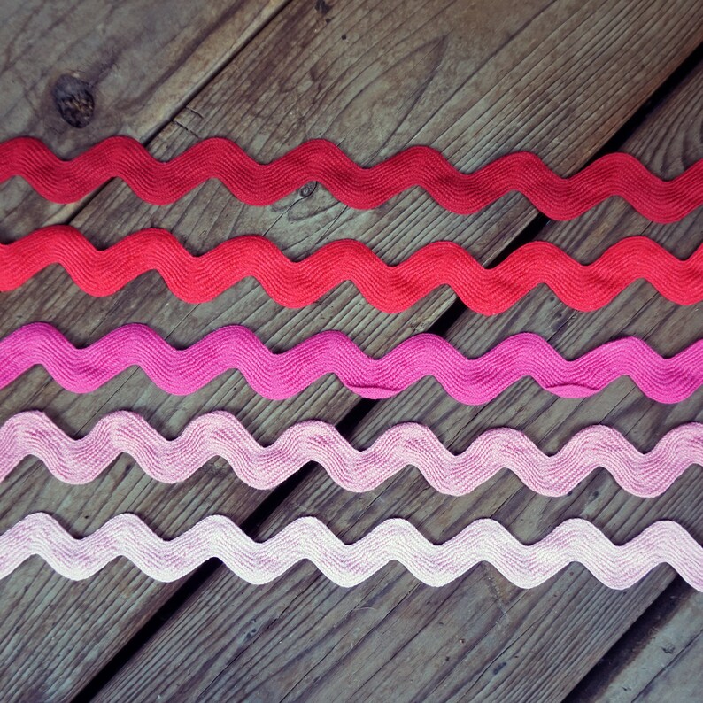 By the yard 100% cotton jumbo rick rack 1 3/8 35mm | Etsy