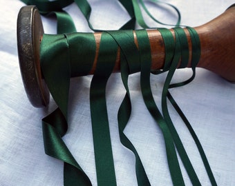 Forest Green Ribbon - Etsy