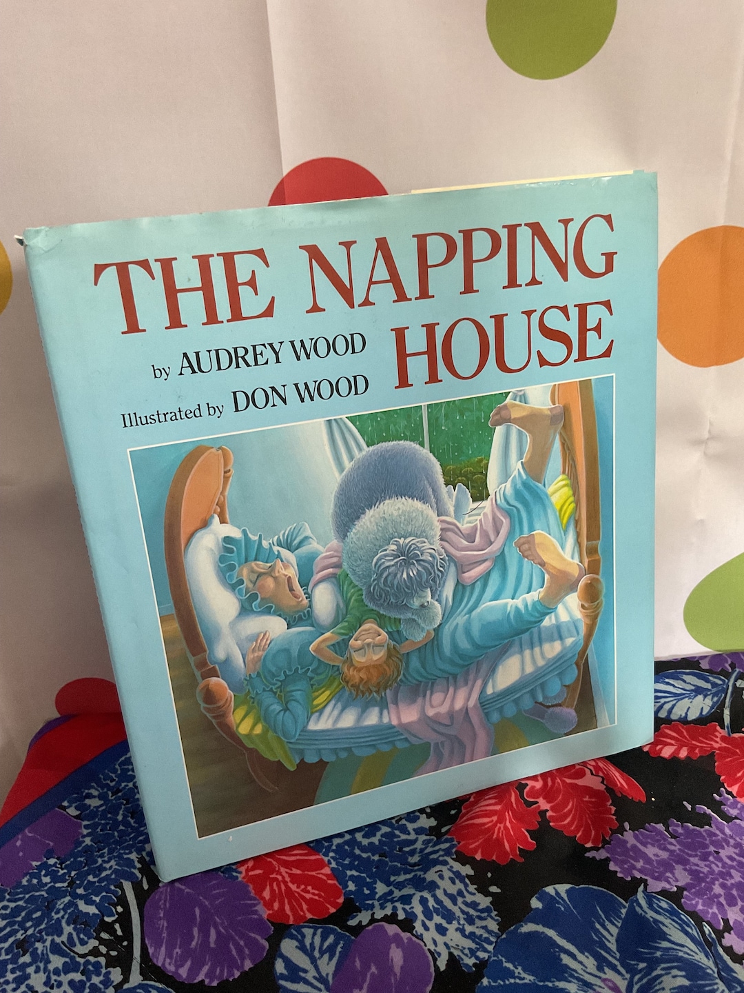 1984 the Napping House by Audrey Wood Dust Cover First Edition - Etsy