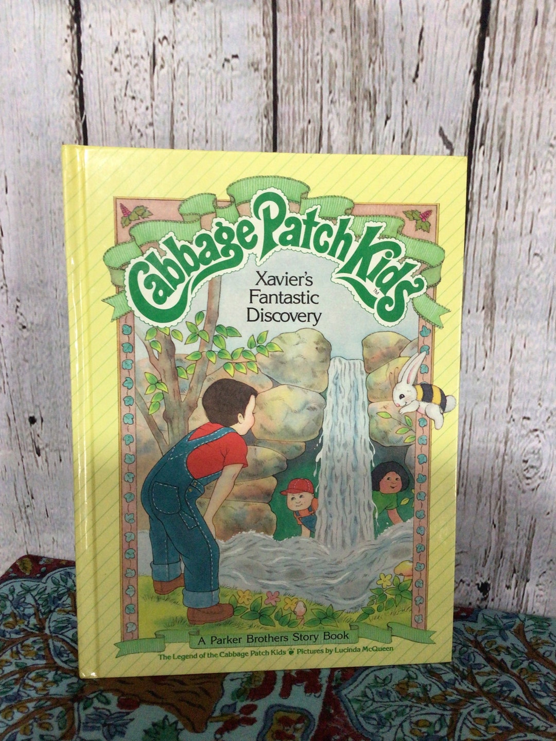 1984 Large Hardback Children’s Book “cabbage Patch Kids, Xaviers’s ...