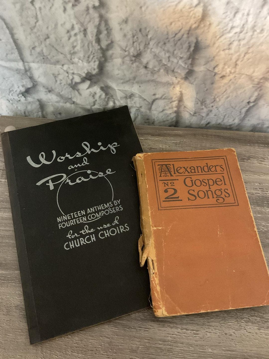 Antique Worship Song Books Gospel Sheet Music Songs 1910s - Etsy