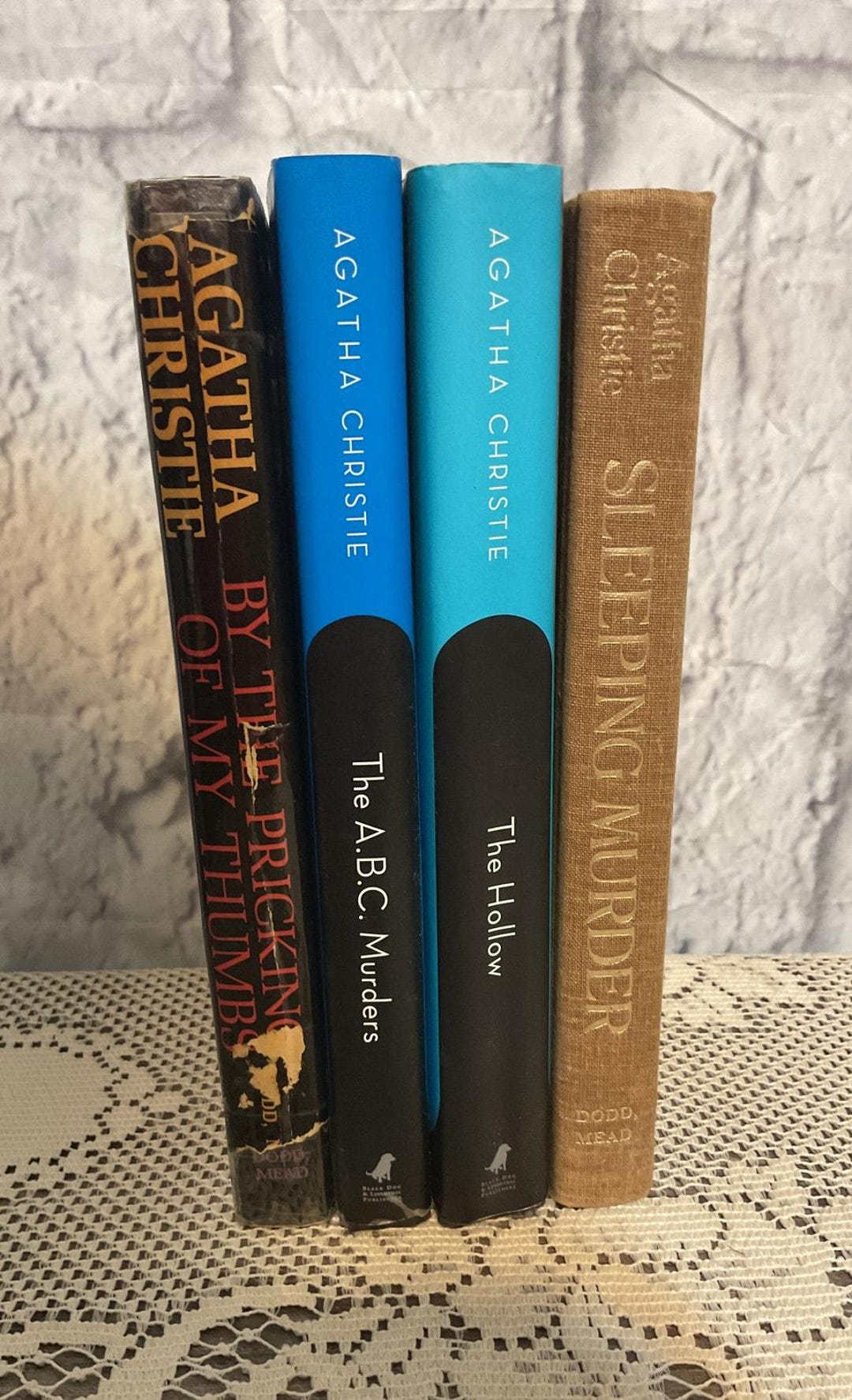 Agatha Christie Novels Bundle of 4 Hardback - Etsy