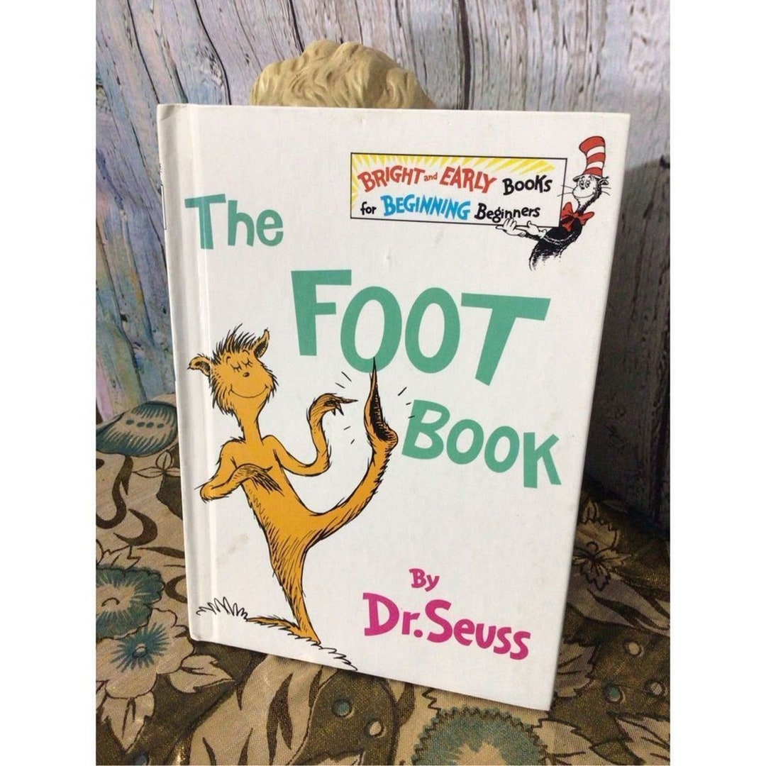 1968 the Foot Book Hardback Vintage Children’s Book - Etsy