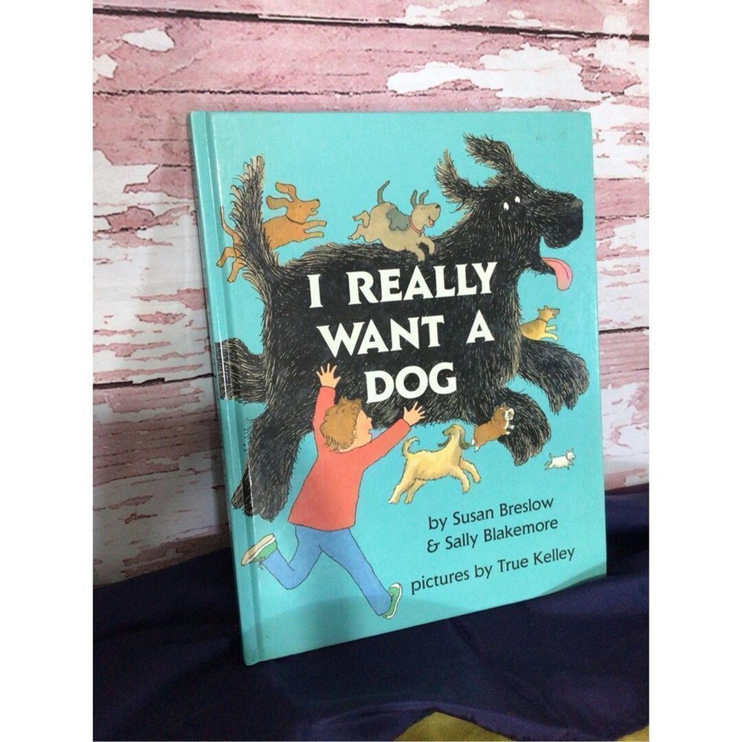1990 Hardback Children’s Book “I Really Want a Dog” - Etsy