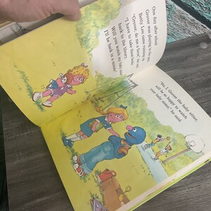 1985 Sesame Street Hardback Grover Learns to Read by Dan Elliot - Etsy
