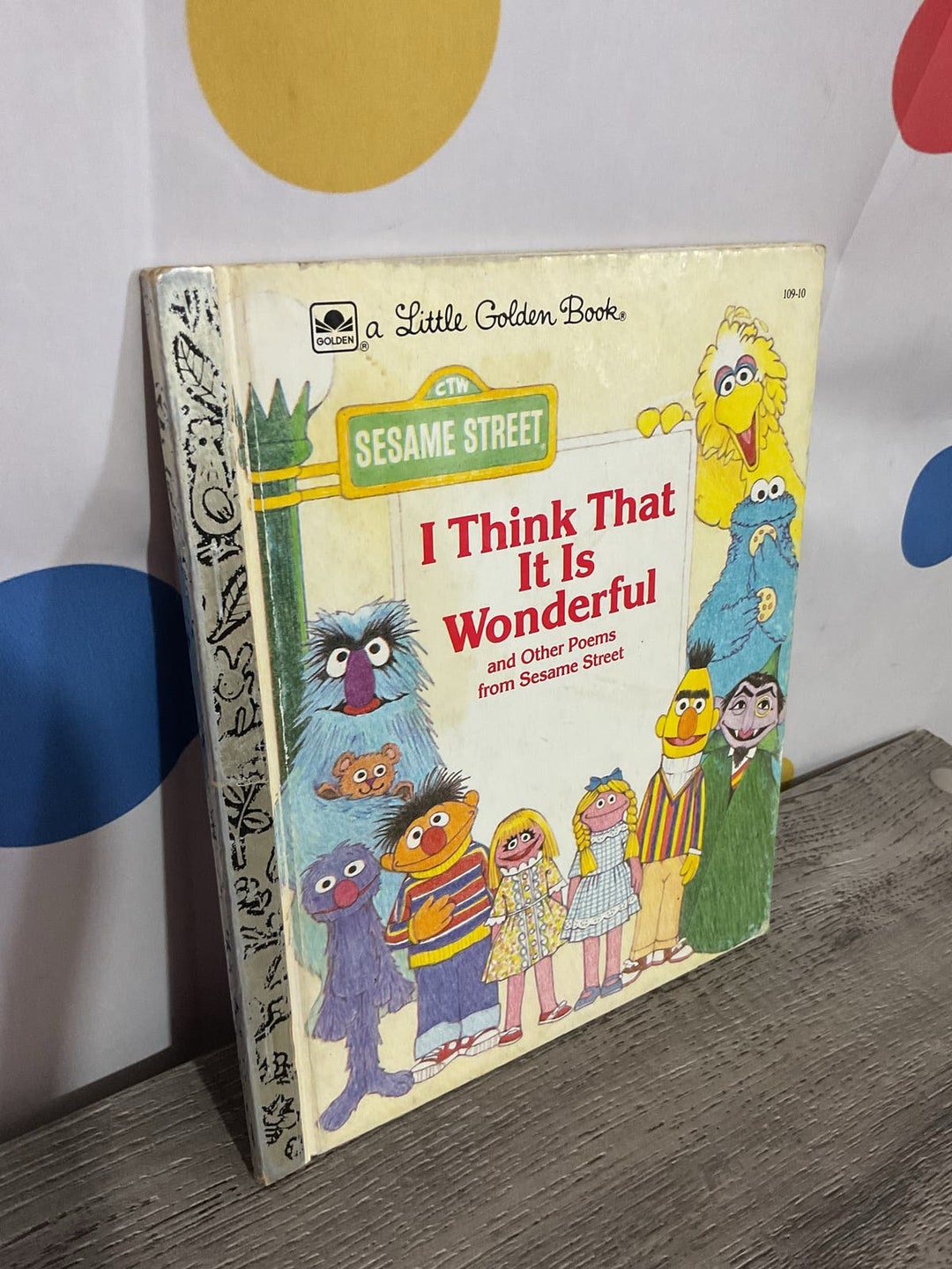 1984 Golden Book “I Think That It is Wonderful” Sesame Street - Etsy