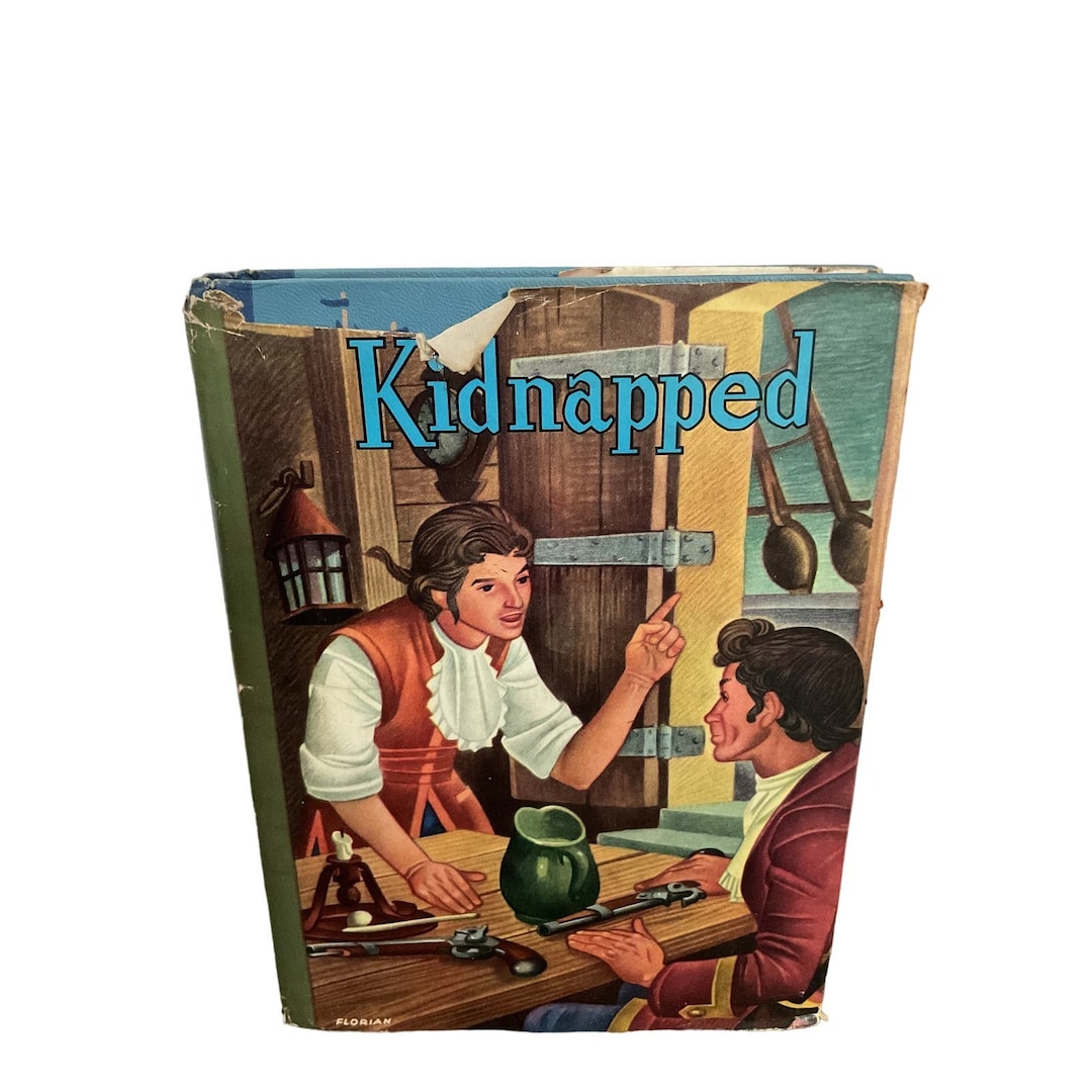 1935 “kidnapped” by Robert Louis Stevenson Hardback With Dustcover - Etsy