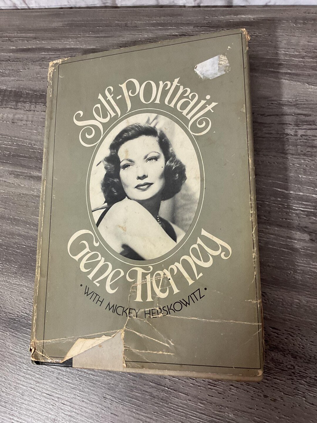 1978 Self-portrait Hardcover April 1, 1979 by Gene Tierney , Mickey ...