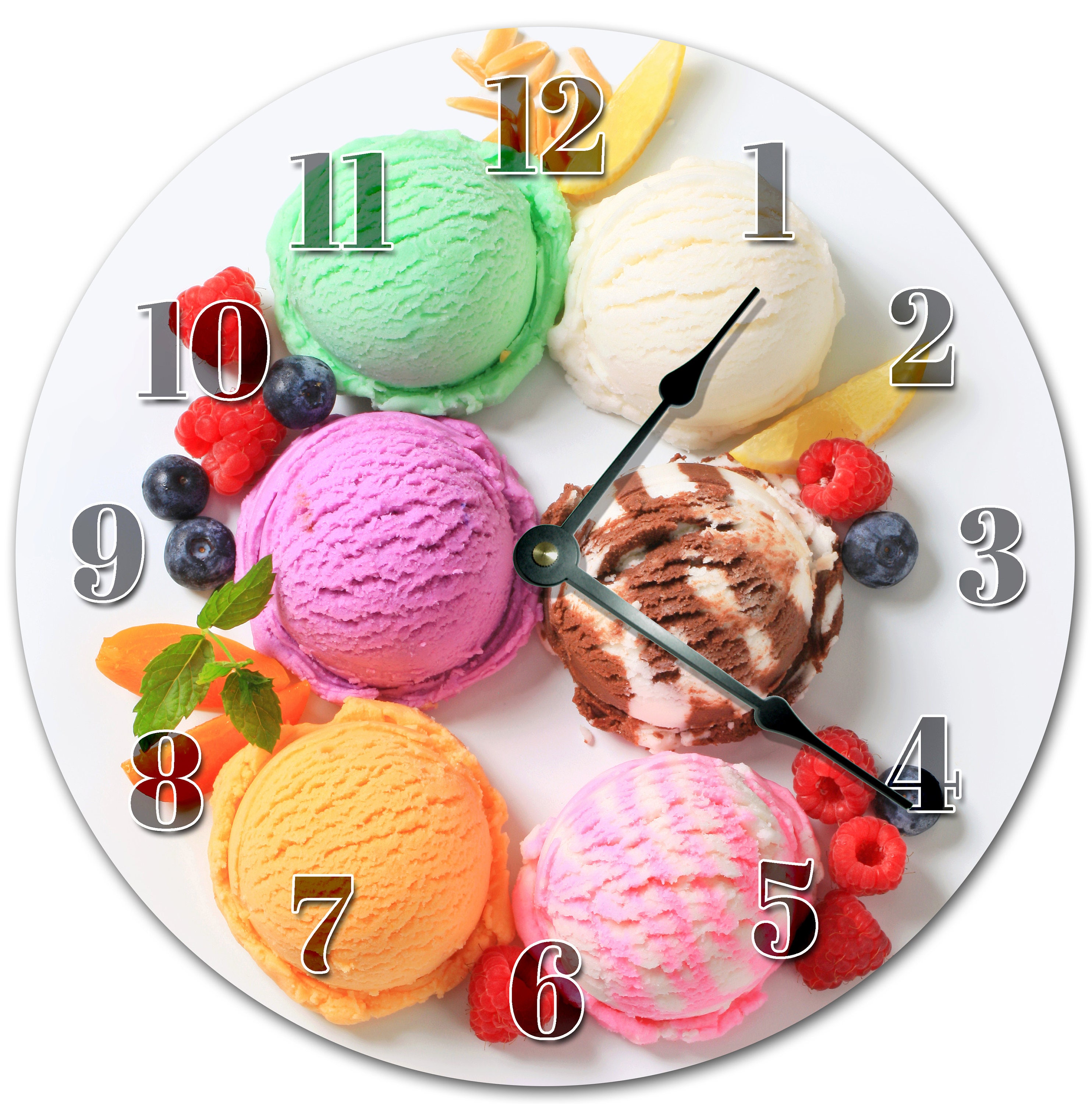 Ice Cream Time Clocks