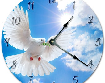 Dove Wall Clock | Etsy