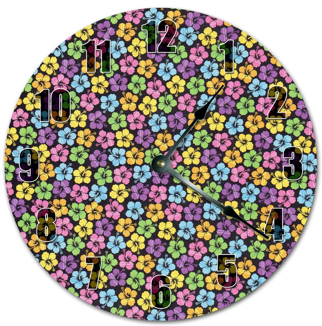 Gumamela Flower Clock: 10.5