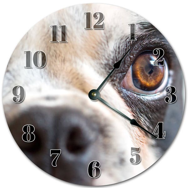 Boston Terrier Wall Clock - Etsy