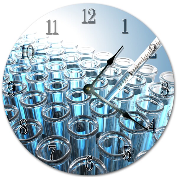 Laboratory Wall Clock - Etsy