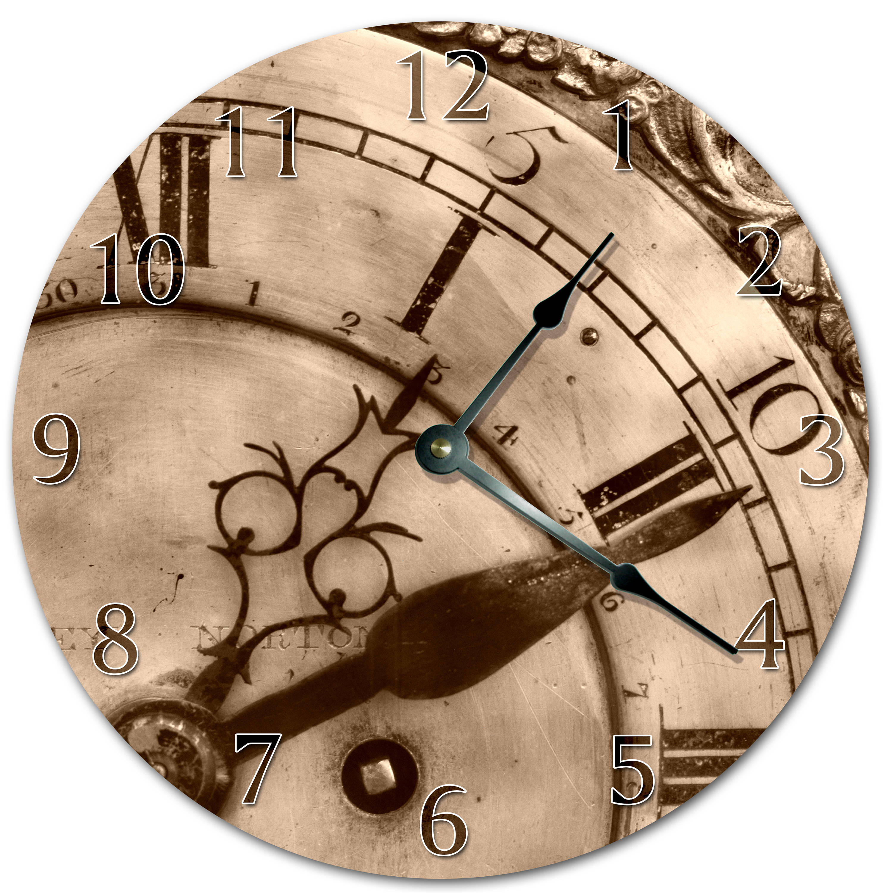 10.5 OLD Clock Design Clock Living Room Clock Large - Etsy UK