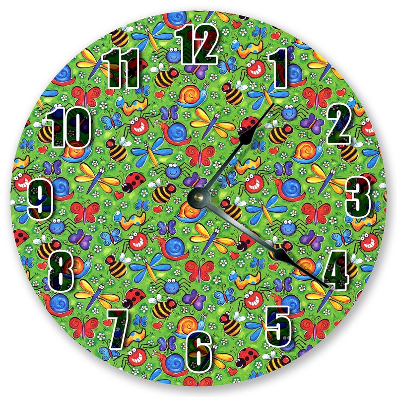 Ladybug Clock - Etsy
