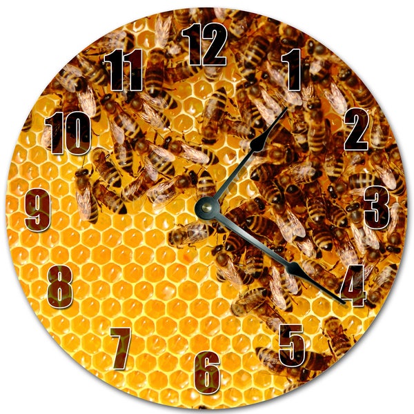 Honey Bee Clock - Etsy