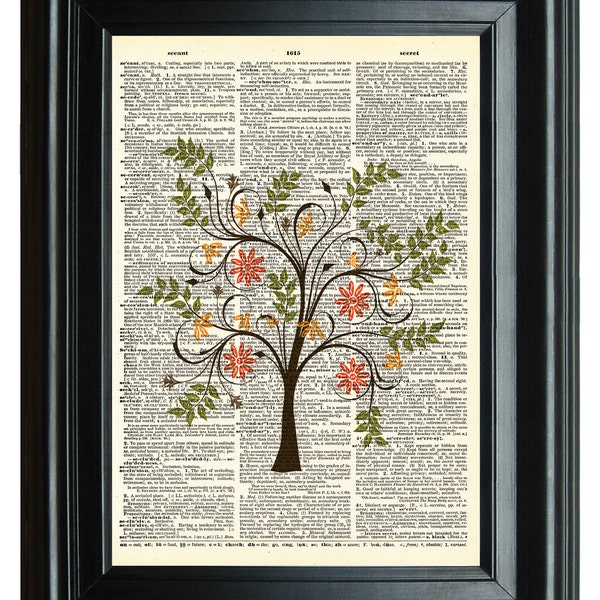 Dictionary Art Print - Etsy