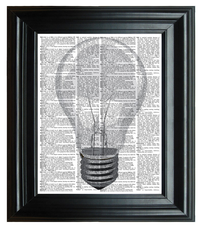 Light Bulb Vintage Print VINTAGE DICTIONARY PRINT Dictionary - Etsy