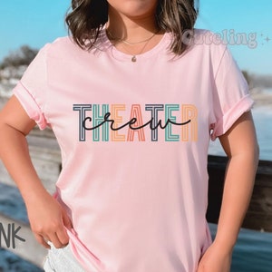 Theater Crew Shirt, Stage Crew Shirt Theatre Geek Tshirt Theatre Tech ...
