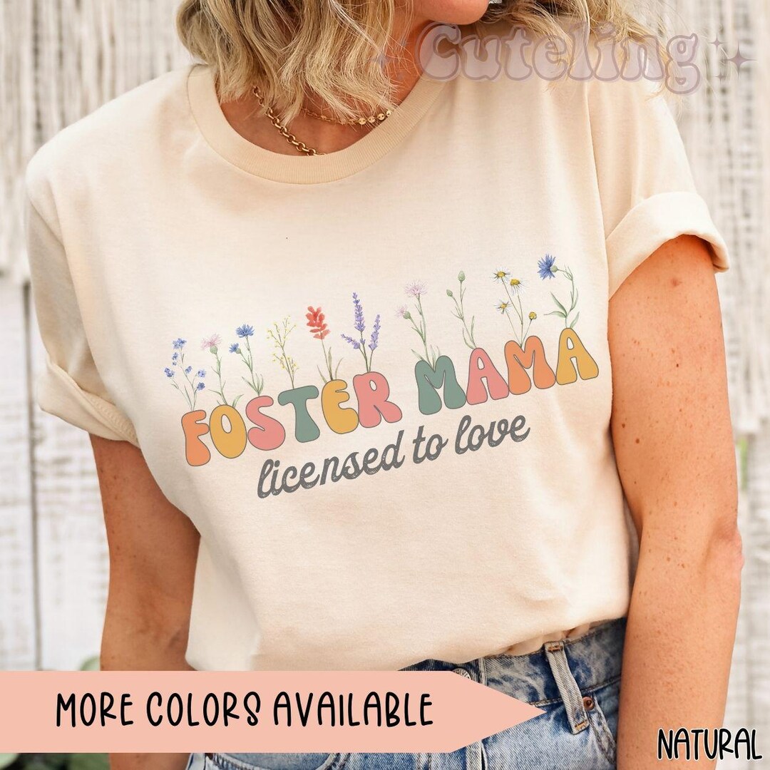 Foster Mama Shirt, Foster Care Mom, Foster Mama Gift, Foster Mom ...