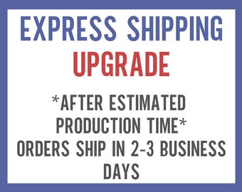 Express Shipping Upgrade - Etsy